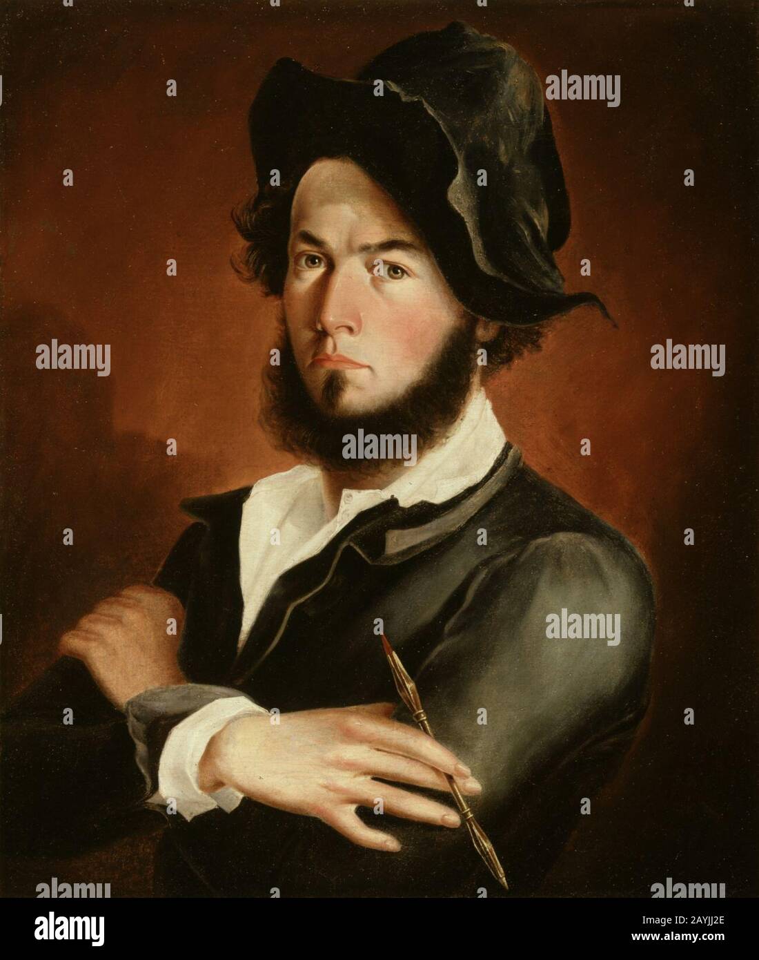 Frederick E. Cohen - Self Portrait Stock Photo - Alamy