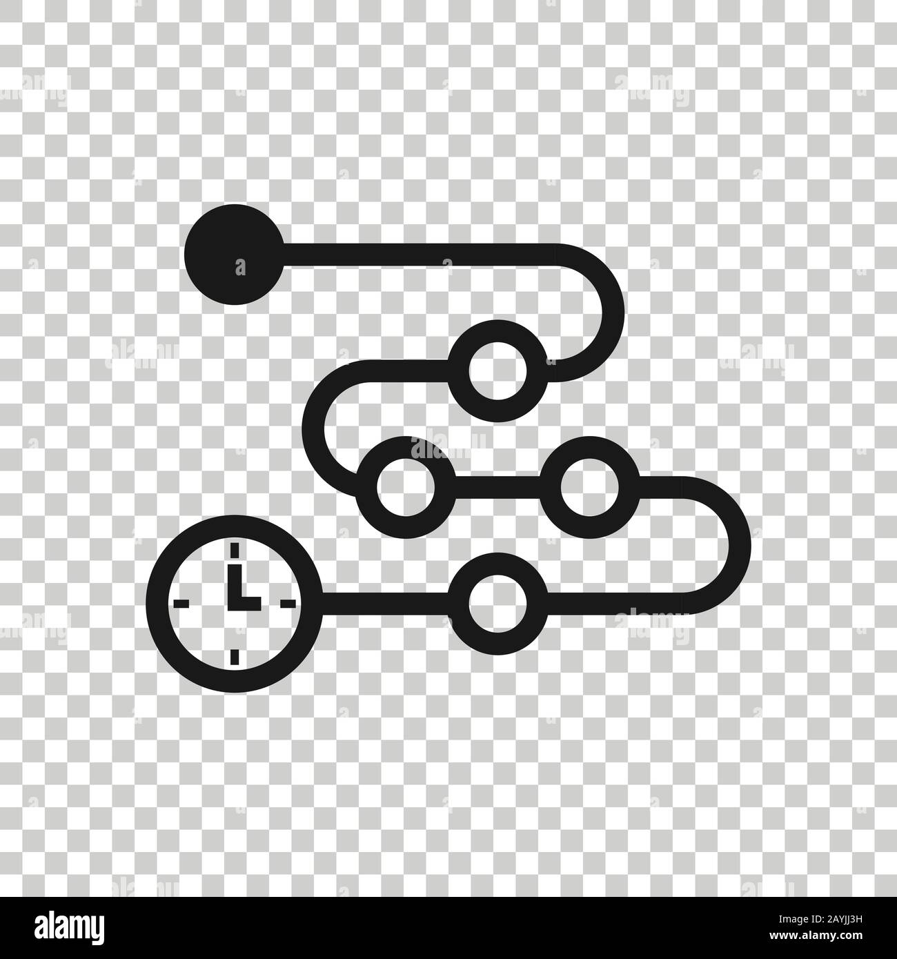Timeline icon hi-res stock photography and images - Alamy