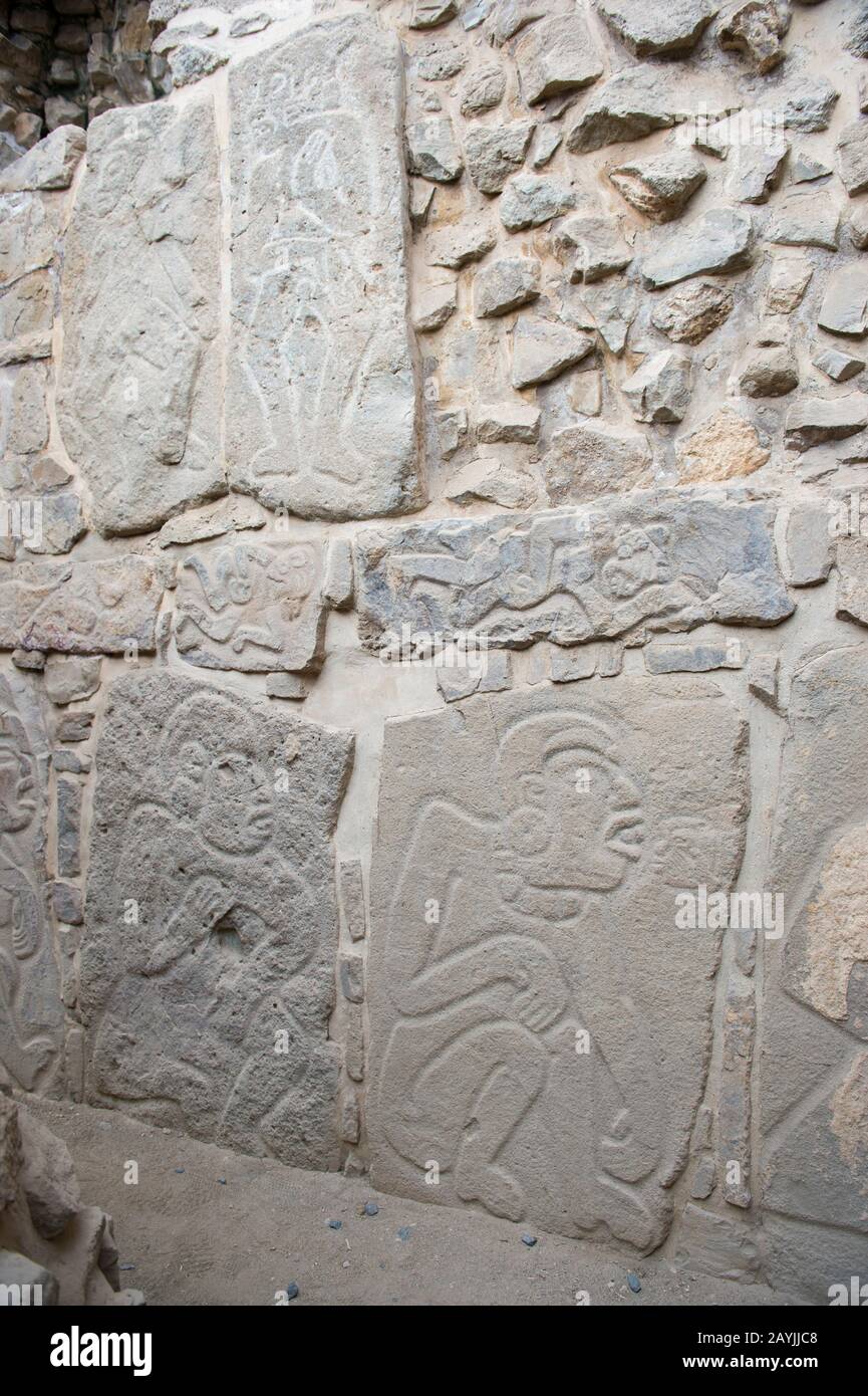 Stones of the Dancers, in the Plaza of the Dancers, next to Building L ...