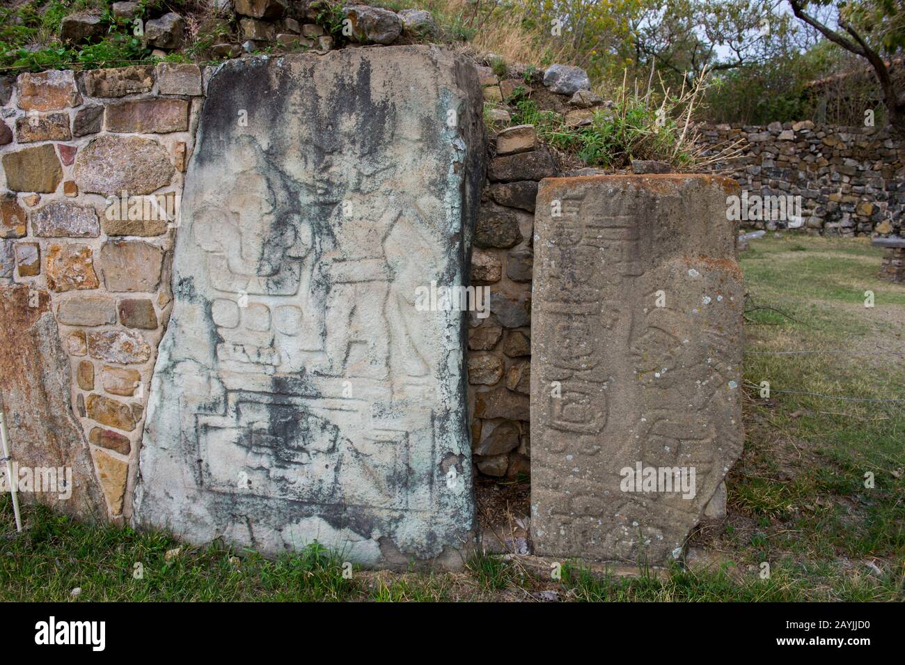 Stones of the Dancers, in the Plaza of the Dancers, next to Building L ...