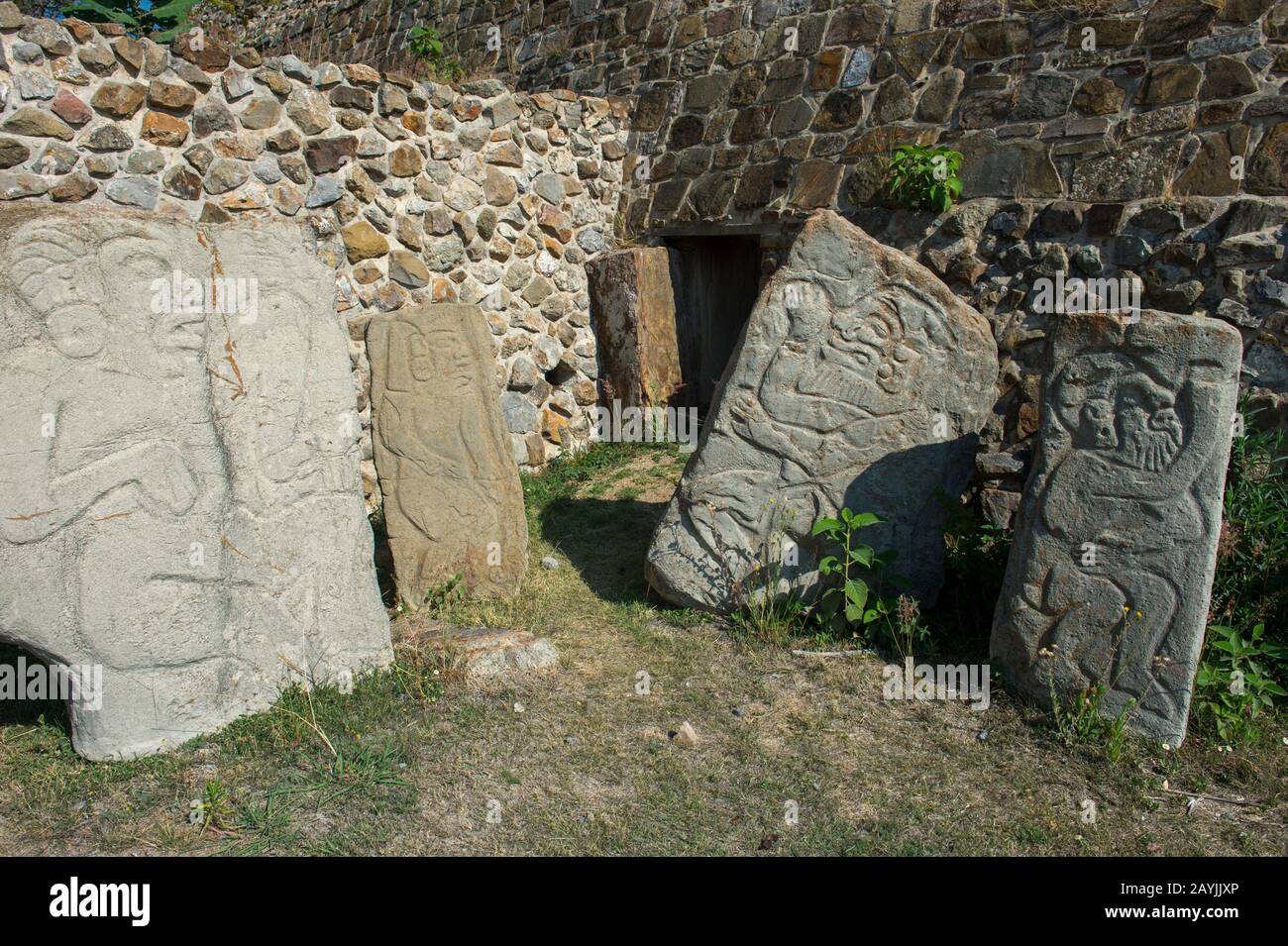 Stones of the Dancers, in the Plaza of the Dancers, next to Building L ...