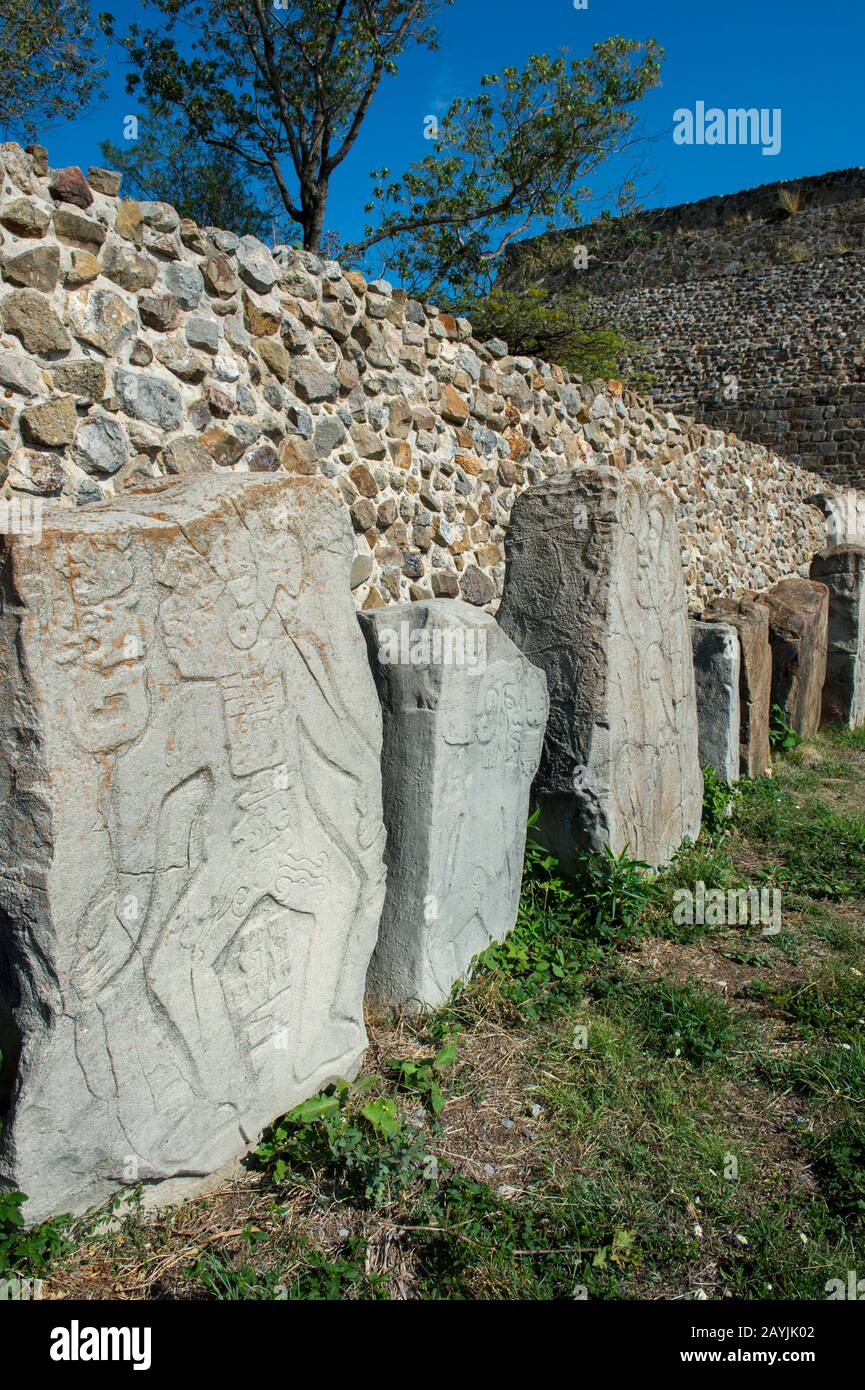 Stones of the Dancers, in the Plaza of the Dancers, next to Building L ...