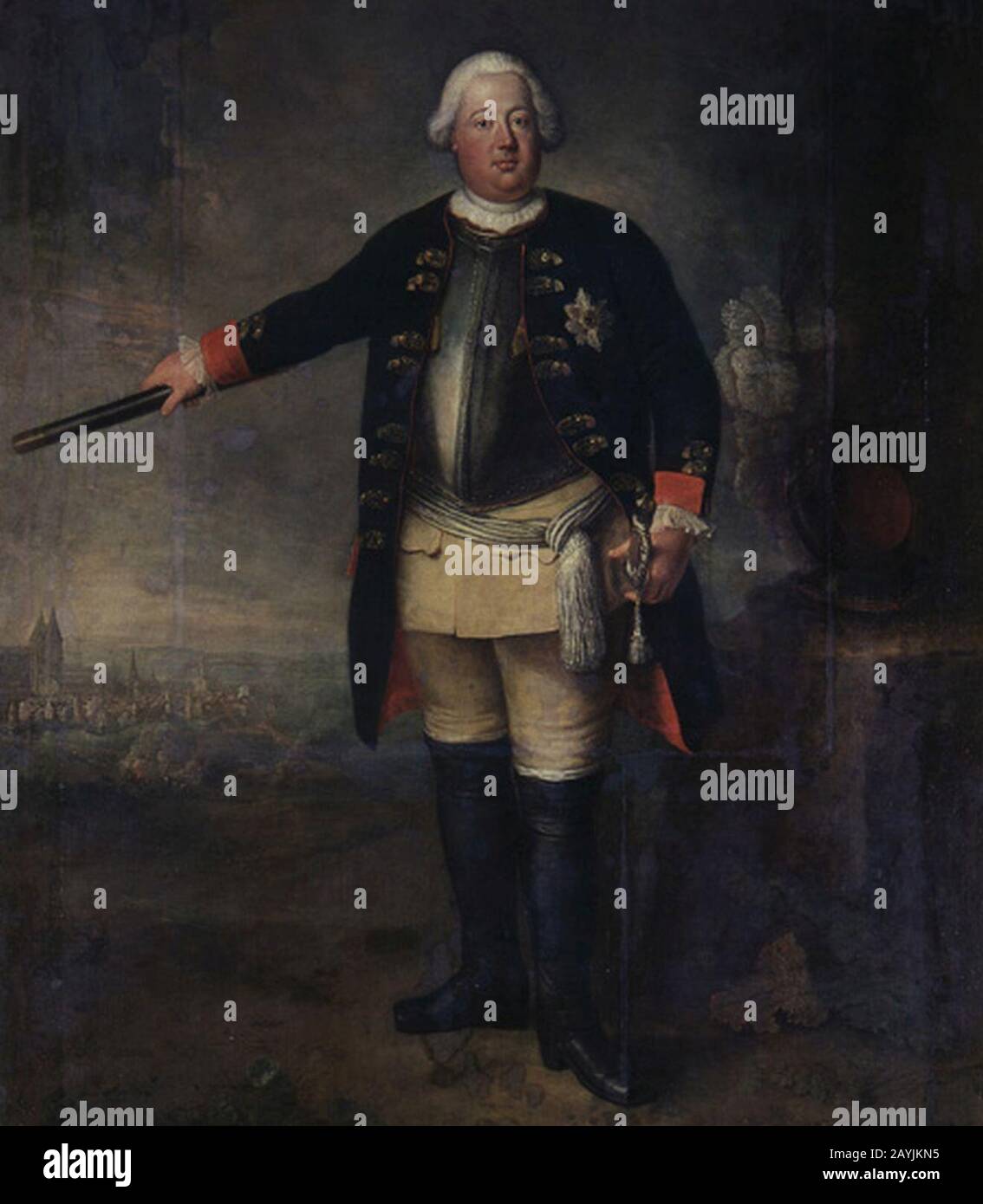 Frederick William I the Soldier-King Stock Photo - Alamy