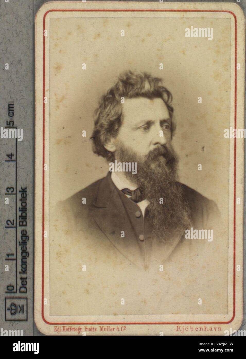 Frederik Dahl 1822-1920 by Budtz Müller 01 Stock Photo - Alamy