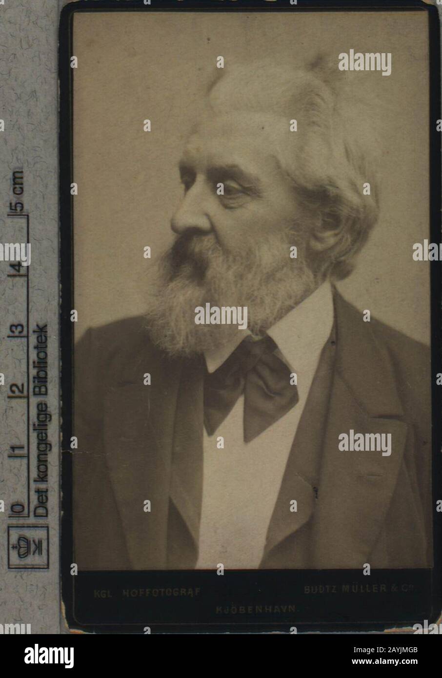 Frederik Dahl 1822-1920 by Budtz Müller 02 Stock Photo - Alamy