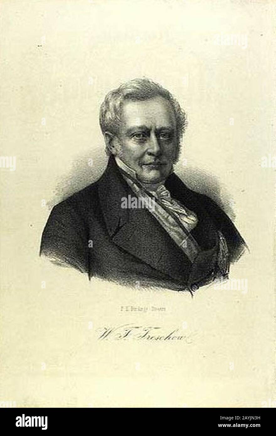 Frederik Treschow 1786-1869 by F.E. Bording 1869 Stock Photo - Alamy