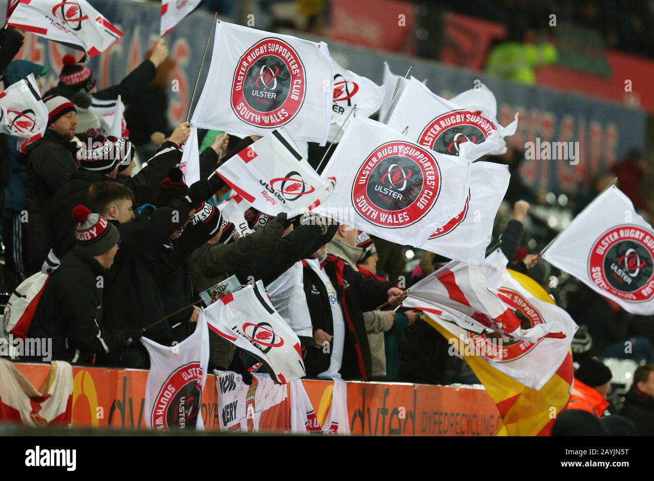 Ospreys rugby flags hi-res stock photography and images - Alamy