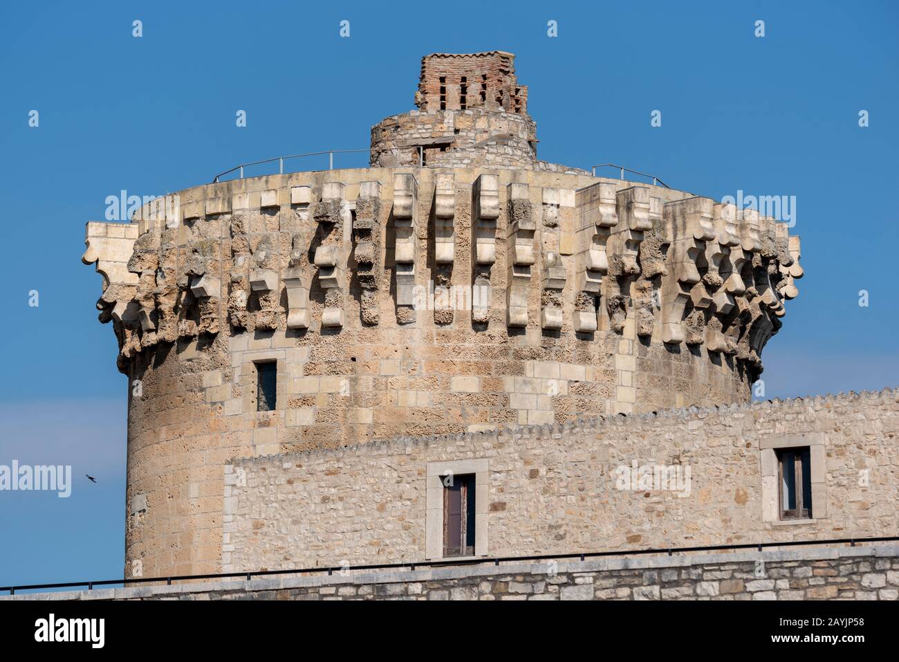 Venosa, Potenza, Basilicata, Italy: the historic castle, exterior Stock ...