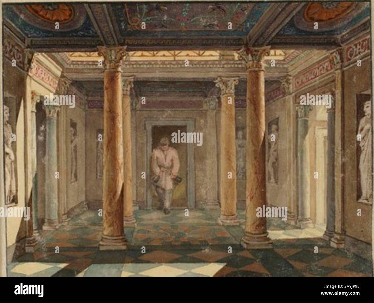 Atrium villa hi-res stock photography and images - Alamy