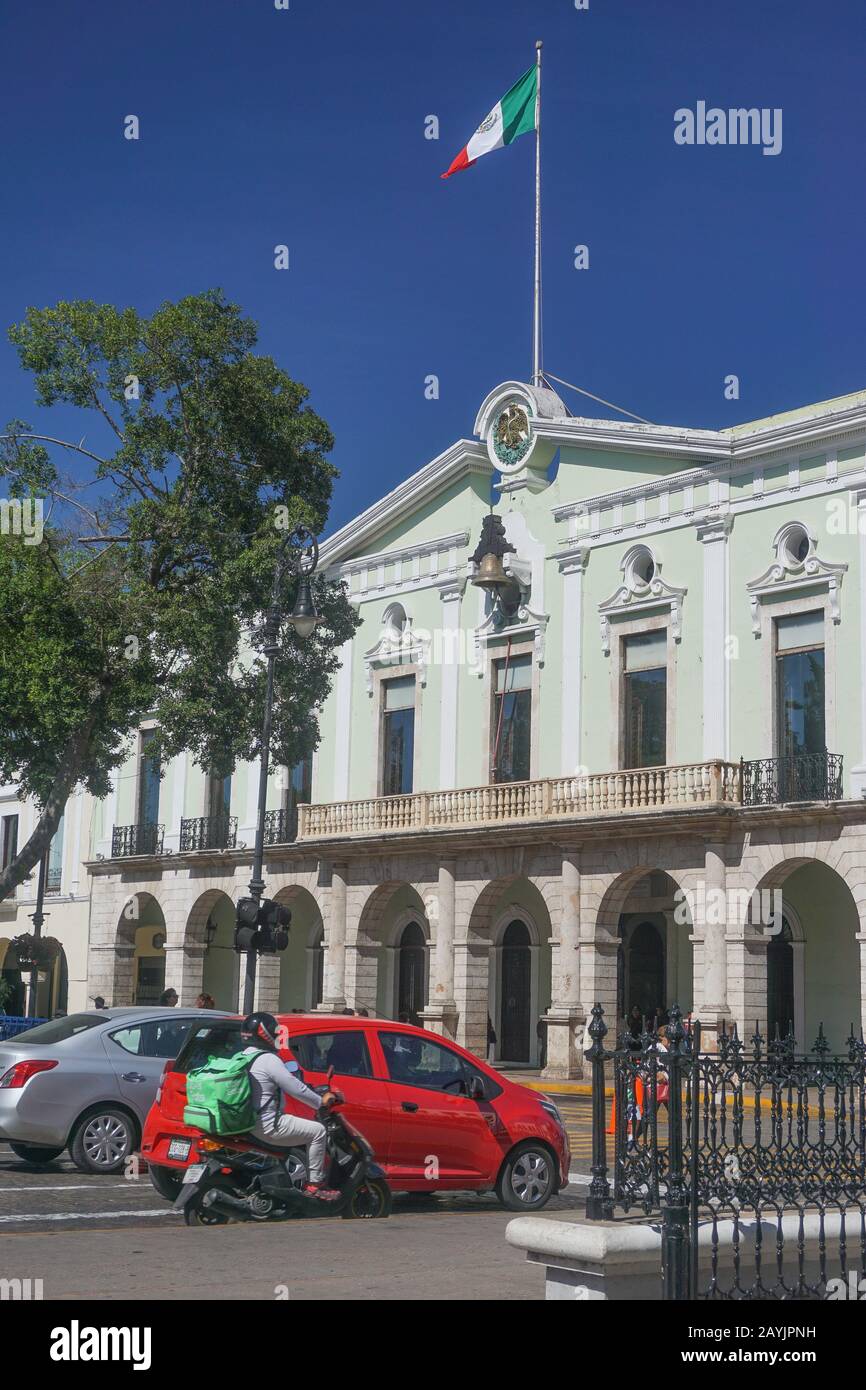 Merida, Mexico: The Palacio de Gobierno - Government Palace - of Merida ...