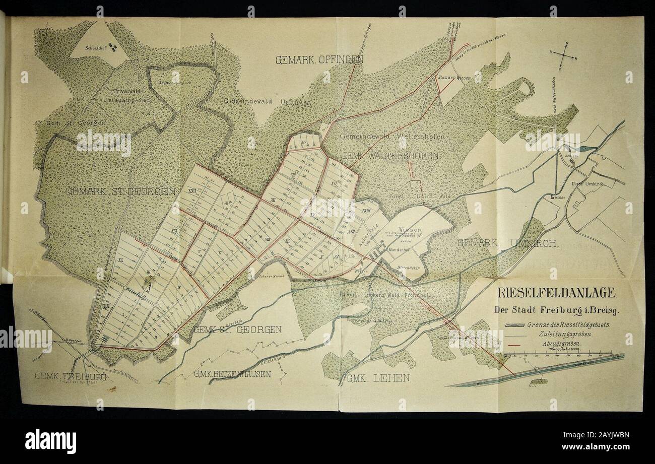 Freiburg Bauten b 156 Stock Photo - Alamy