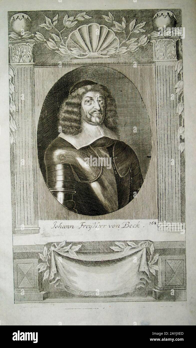 Freiherr Johann von Beck Stock Photo - Alamy