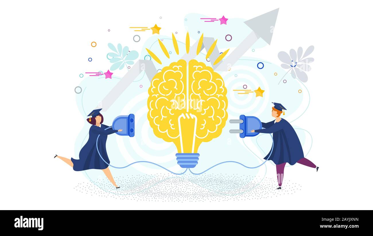 Students collaboration Stock Vector Images - Alamy