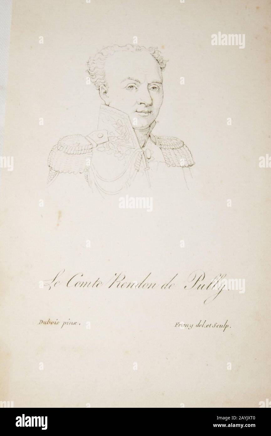 Fremy (after Dubois) - Le Comte Charles Joseph Randon de Pully (1751 ...