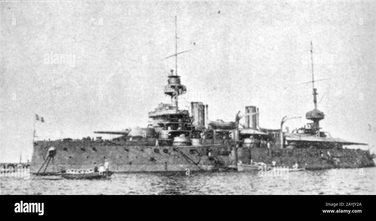 French battleship Suffren Stock Photo - Alamy