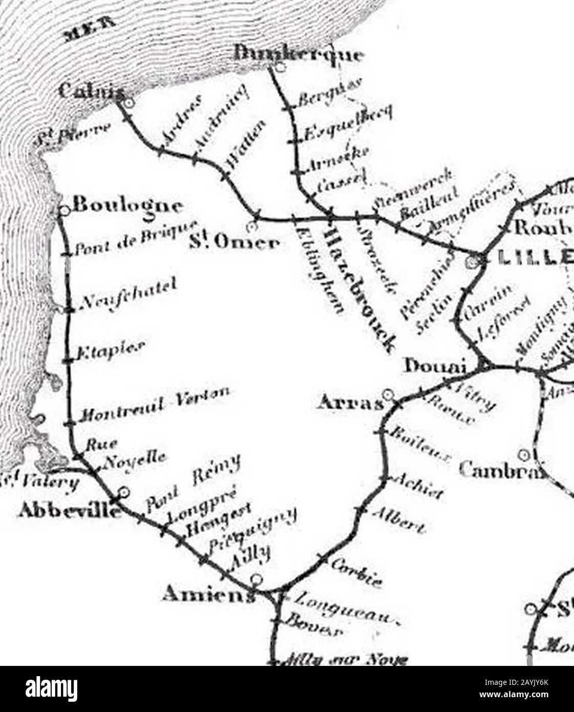 History of french railways hi-res stock photography and images - Alamy