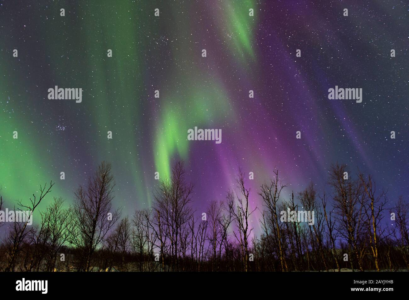 An aurora sometimes referred to as polar lights, northern lights ...