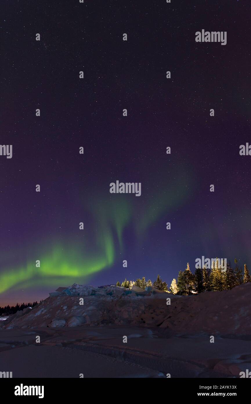 An aurora sometimes referred to as polar lights, northern lights ...