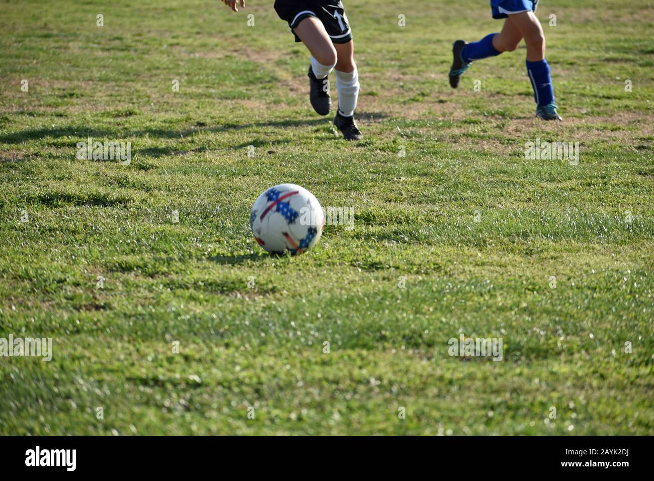 Footwork in Soccer Stock Photo - Alamy