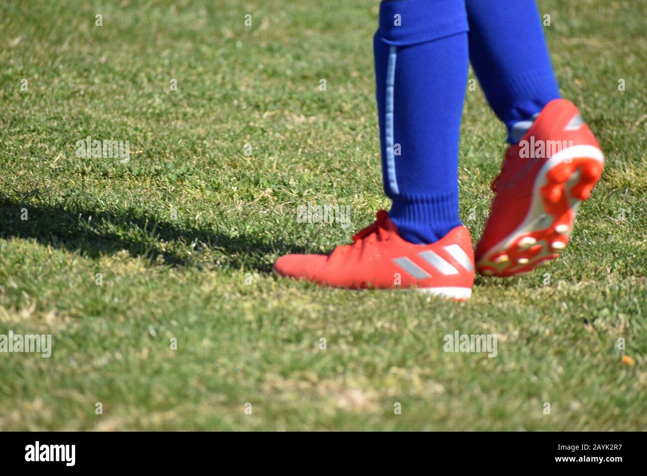 Footwork in Soccer Stock Photo - Alamy