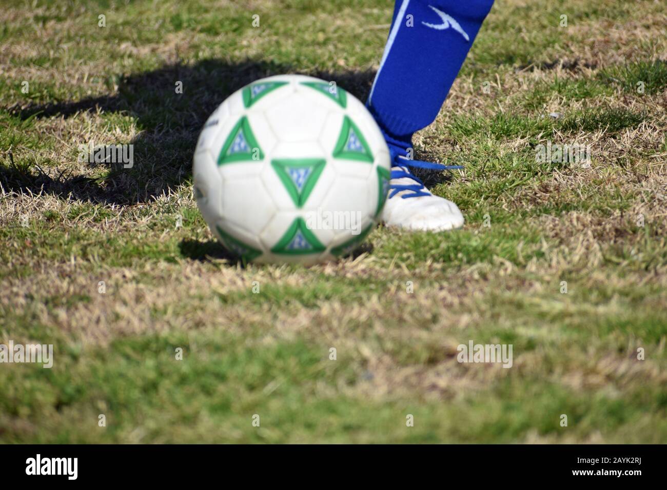 Footwork in Soccer Stock Photo - Alamy