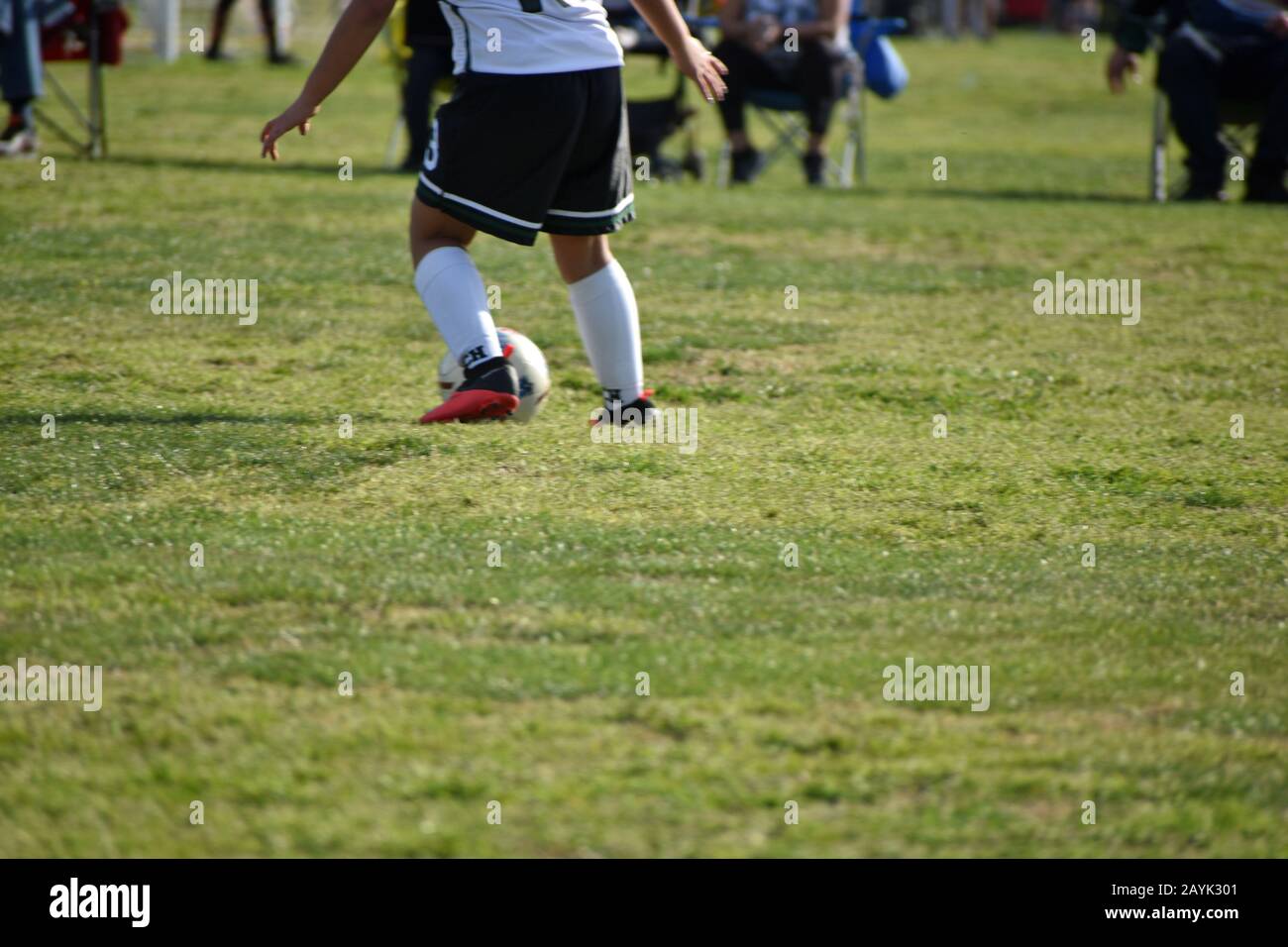 Footwork in Soccer Stock Photo - Alamy