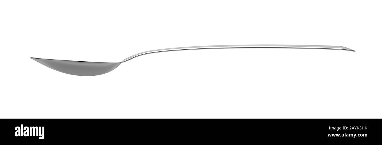 Spoon isolated on white background Stock Photo - Alamy