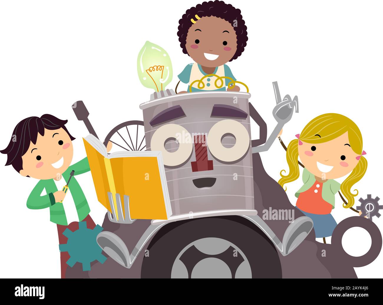 Scrap metal clipart hi-res stock photography and images - Alamy