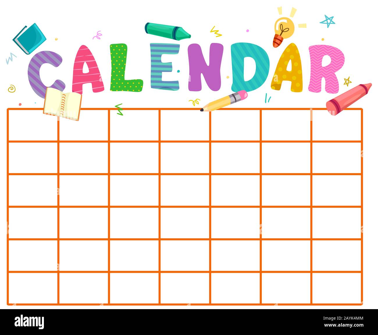 Book Clip Art Calendar Blank Calendar PNG, Vector, PSD, And Clipart