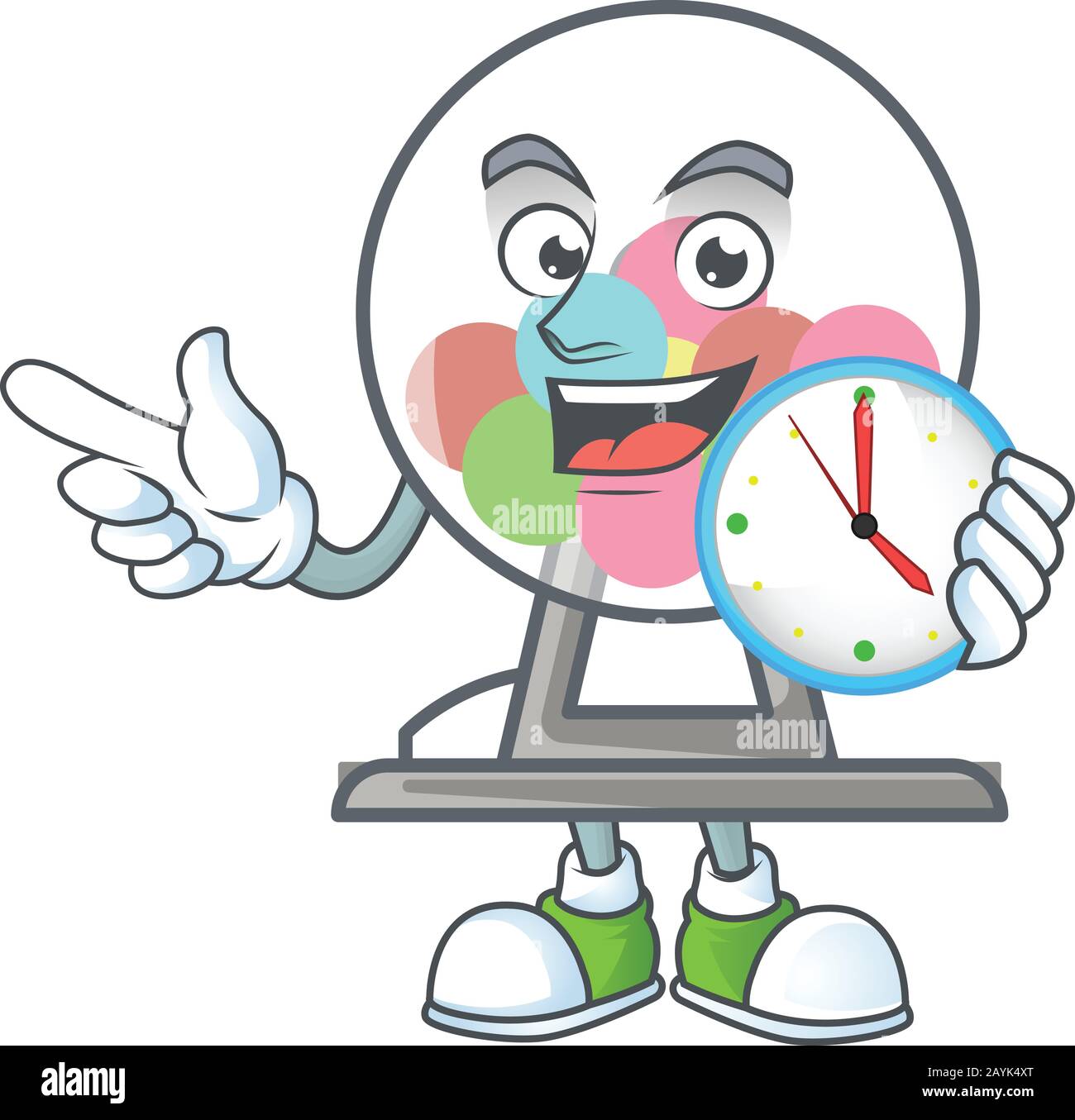 Playing time machine Stock Vector Images - Alamy