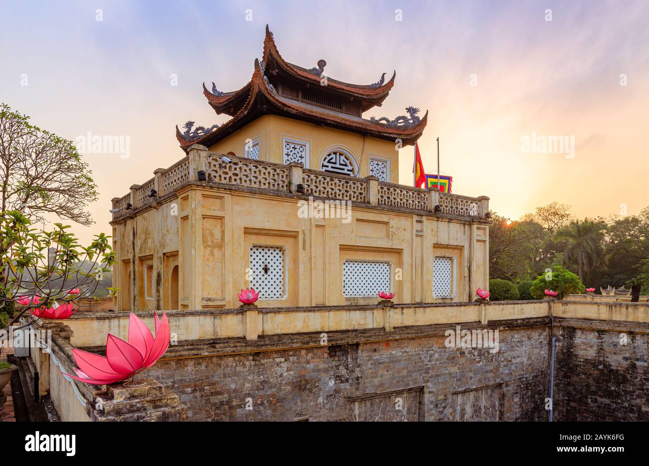The Imperial Citadel also known as The Old Citadel of Thang Long in ...