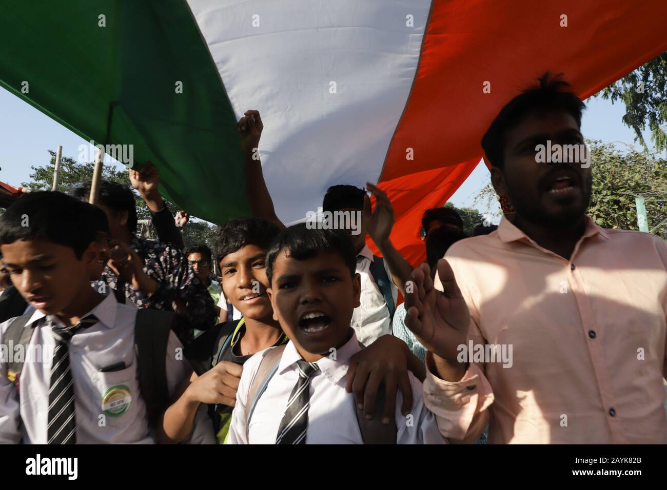 Kolkata, India. 15th Feb, 2020. Khilafat committee (A minority ...