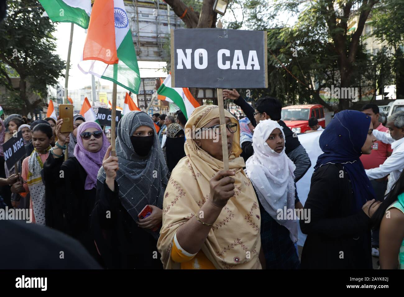 Kolkata, India. 15th Feb, 2020. Khilafat committee (A minority ...