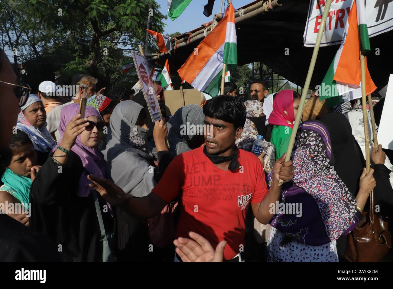 Kolkata, India. 15th Feb, 2020. Khilafat committee (A minority ...