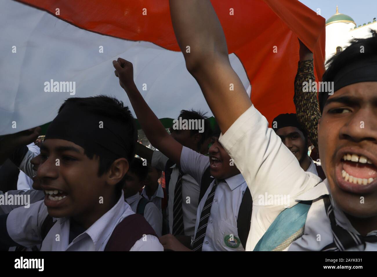 Kolkata, India. 15th Feb, 2020. Khilafat committee (A minority ...