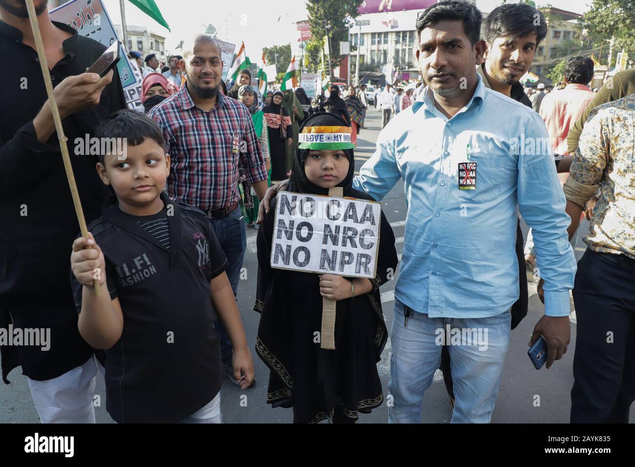 Kolkata, India. 15th Feb, 2020. Khilafat committee (A minority ...