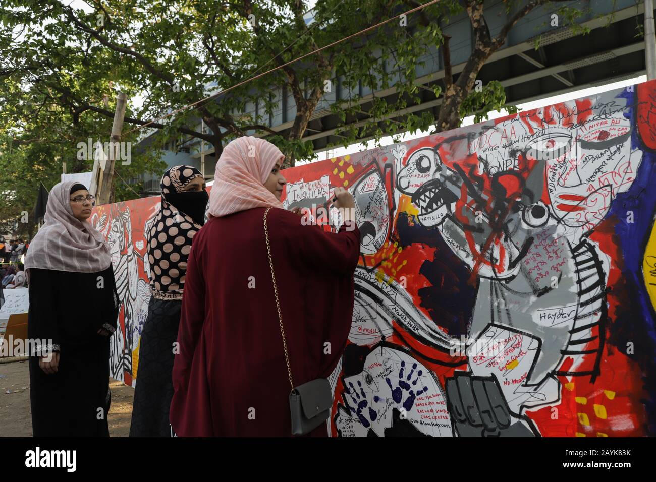 Kolkata, India. 15th Feb, 2020. Khilafat committee (A minority ...