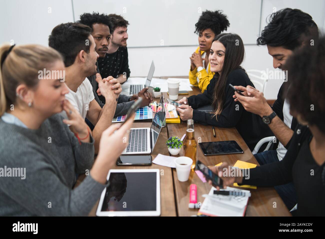 Project team work hi-res stock photography and images - Alamy