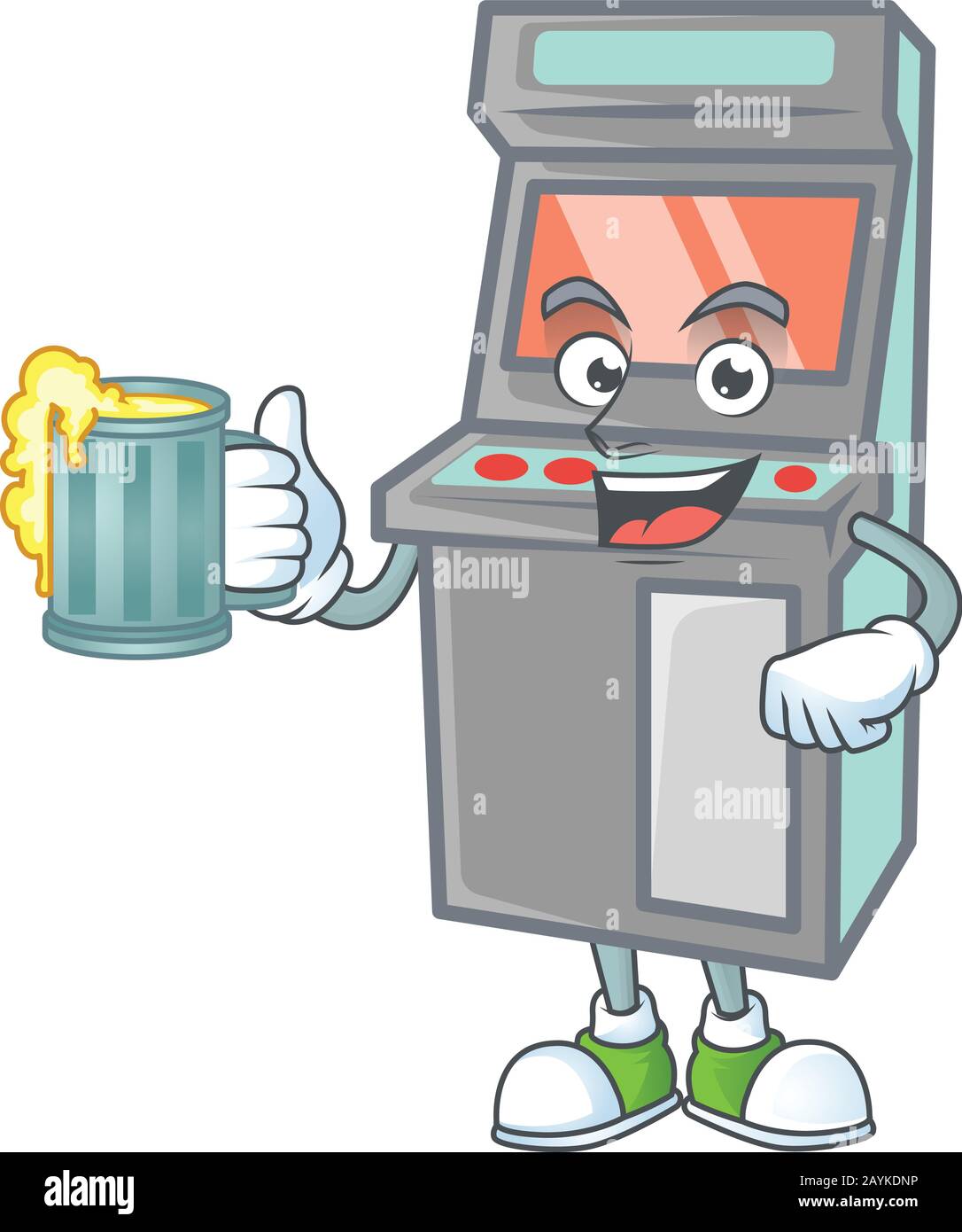 Glass arcade Stock Vector Images - Alamy