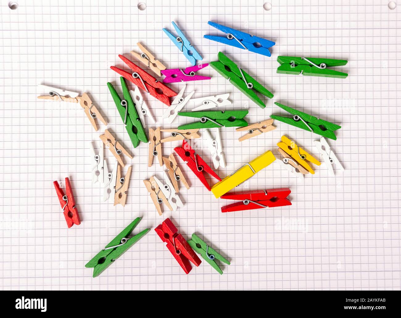 Office clothespin hi-res stock photography and images - Alamy
