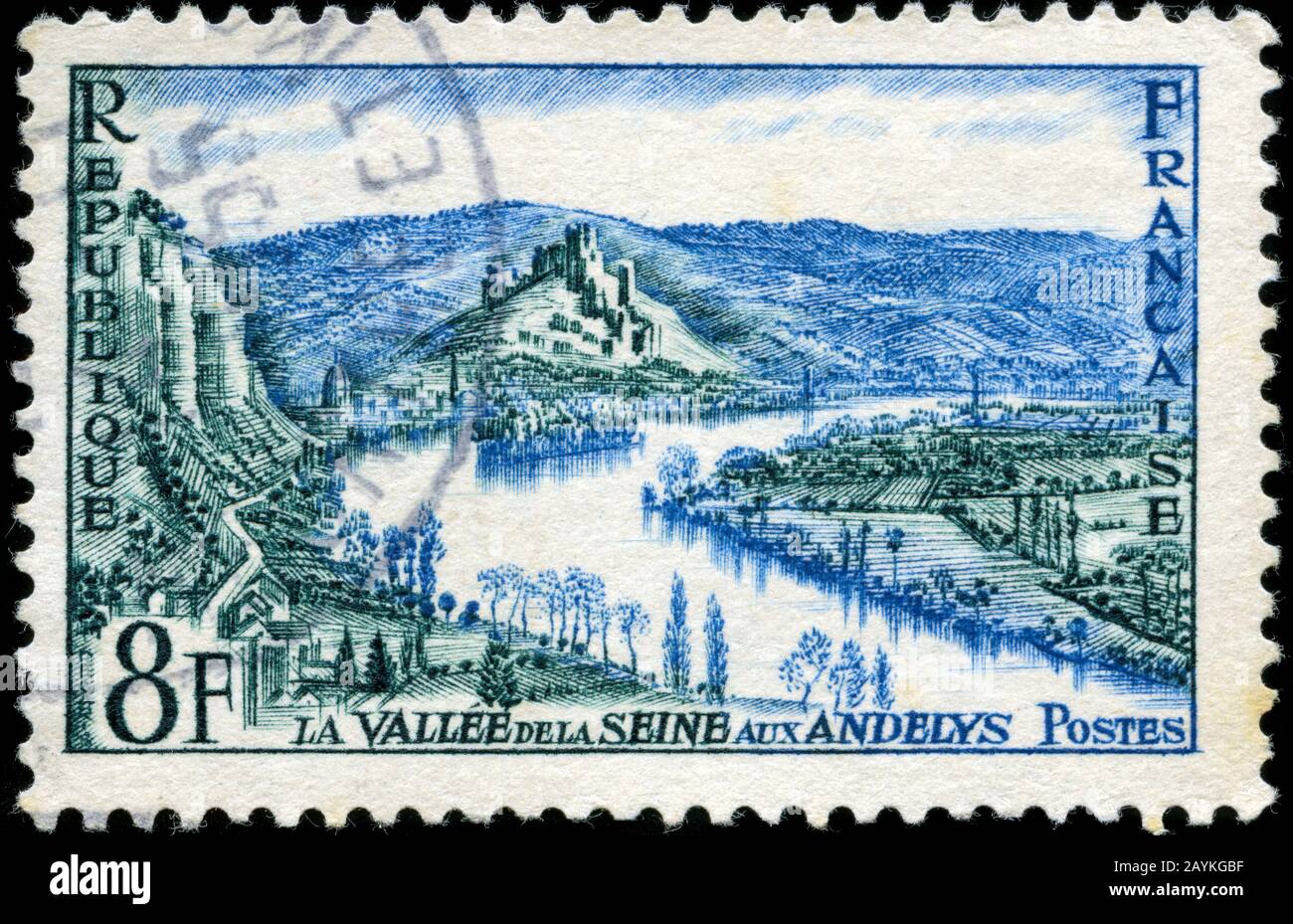 Seine valley in andelys hi-res stock photography and images - Alamy