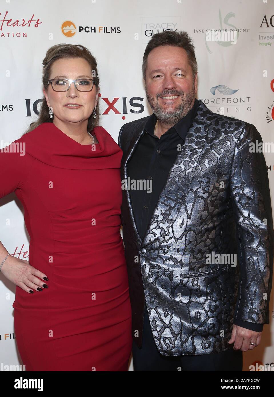 13 February 2020 - Los Angeles, California - Angie Fiore, Terry Fator ...