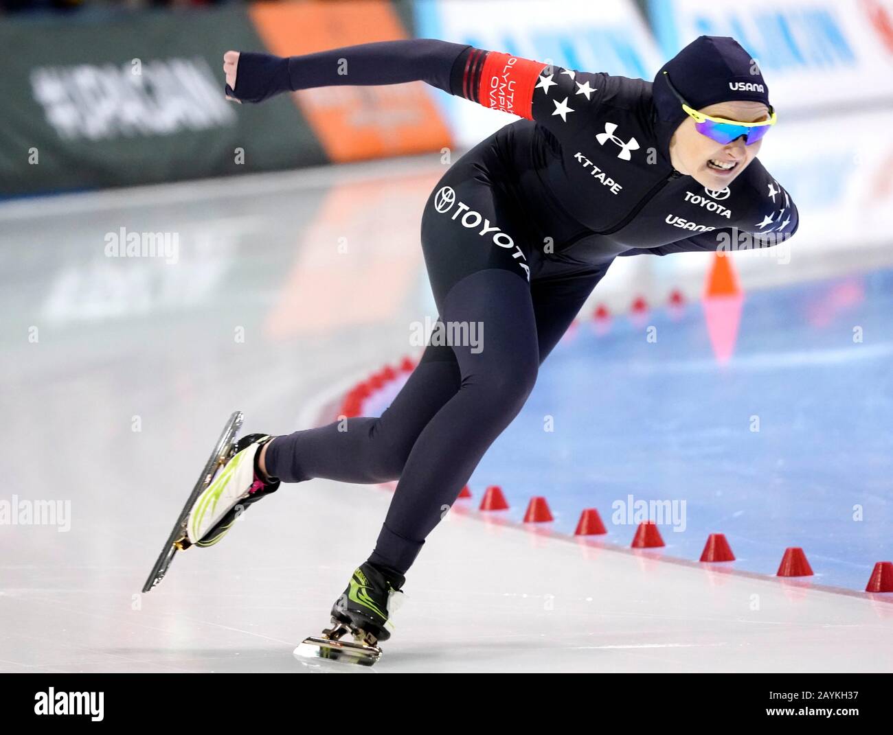 Kimi Goetz (USA) 1000 meter during ISU World Single Distances Speed ...