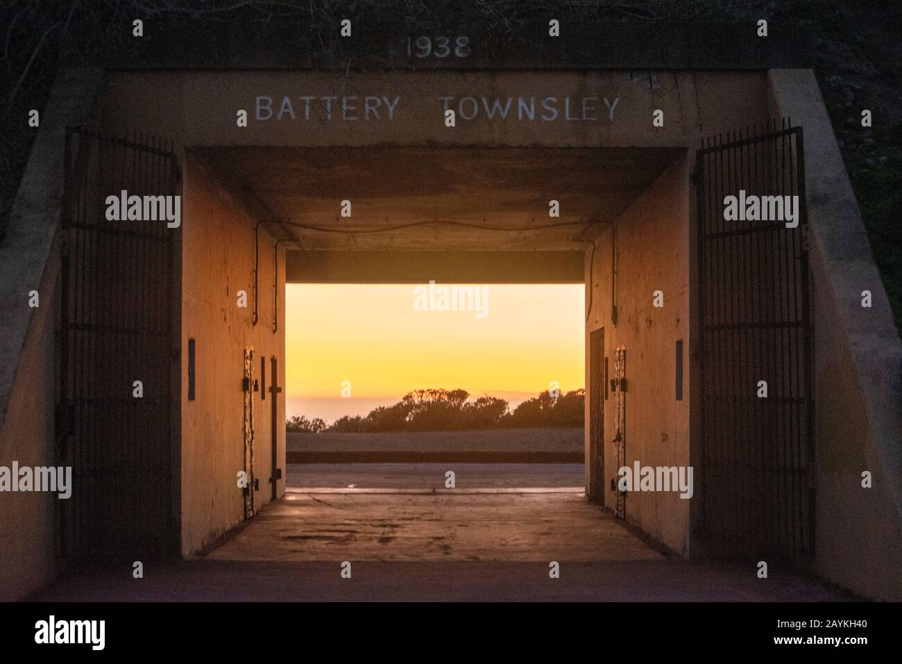 Battery Townsley is an abandoned World War II bunker in the Marin ...