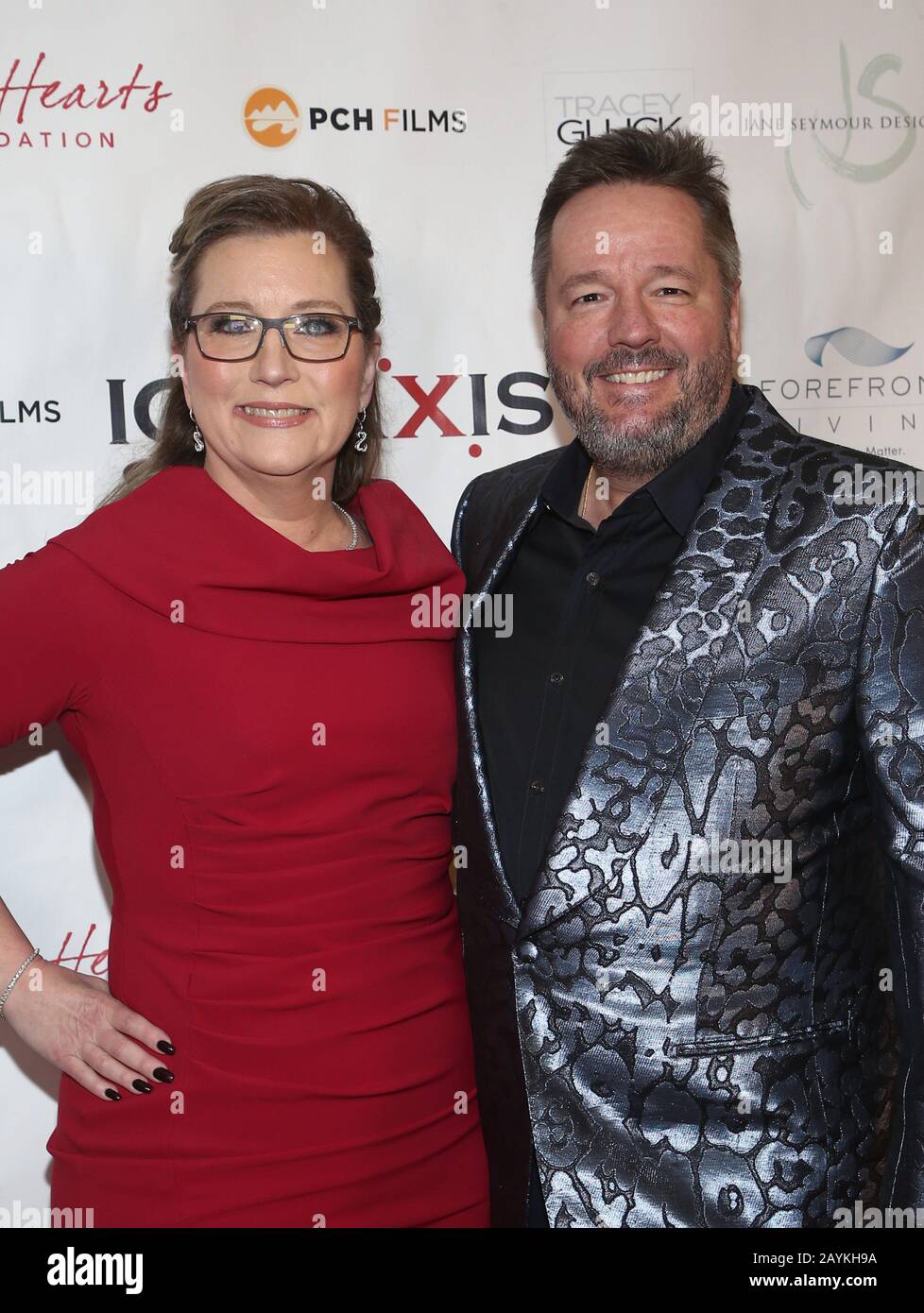 13 February 2020 - Los Angeles, California - Angie Fiore, Terry Fator ...