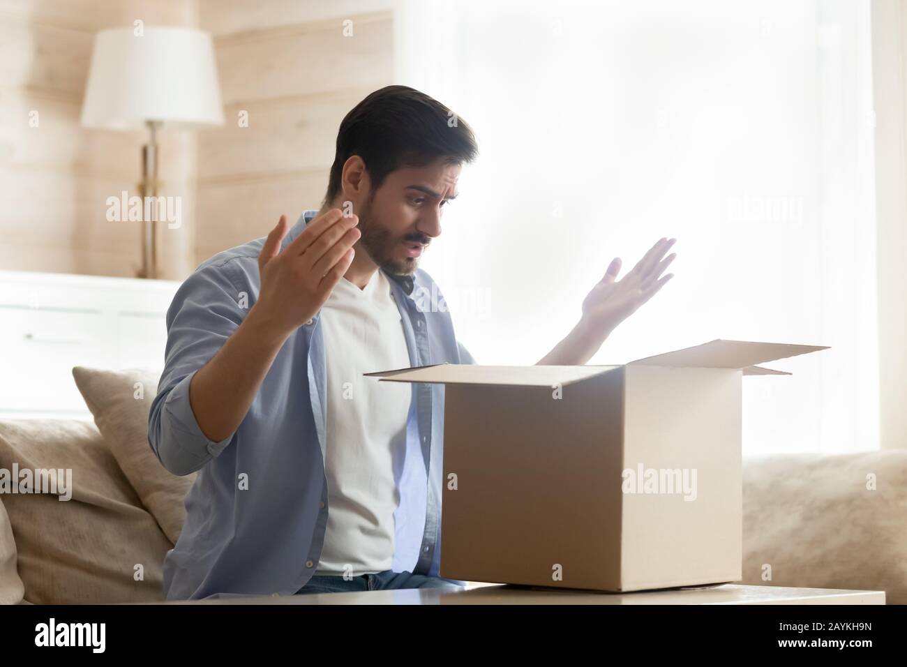 Shocked box hi-res stock photography and images - Alamy