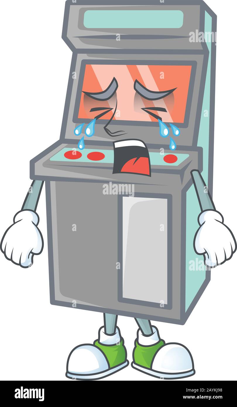 Sad computer gamer Stock Vector Images - Alamy