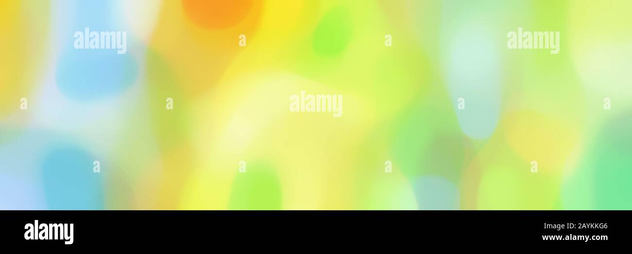 smooth iridescent horizontal header background bokeh graphic with khaki ...