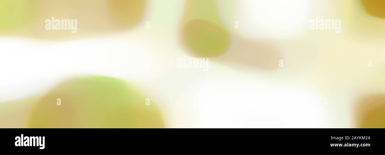 soft blurred horizontal header background with beige, dark khaki and ...