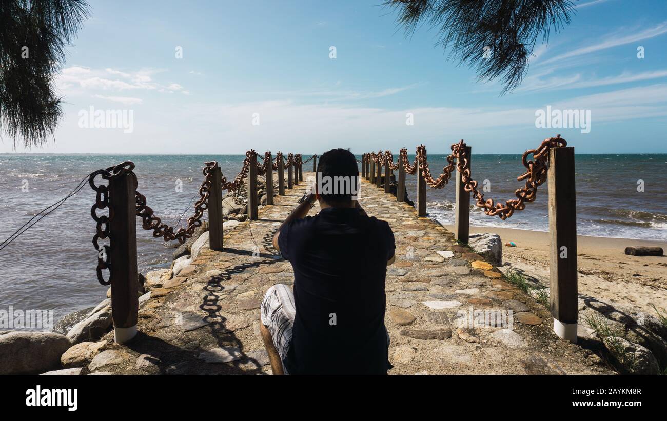 Pretty sea view hi-res stock photography and images - Alamy